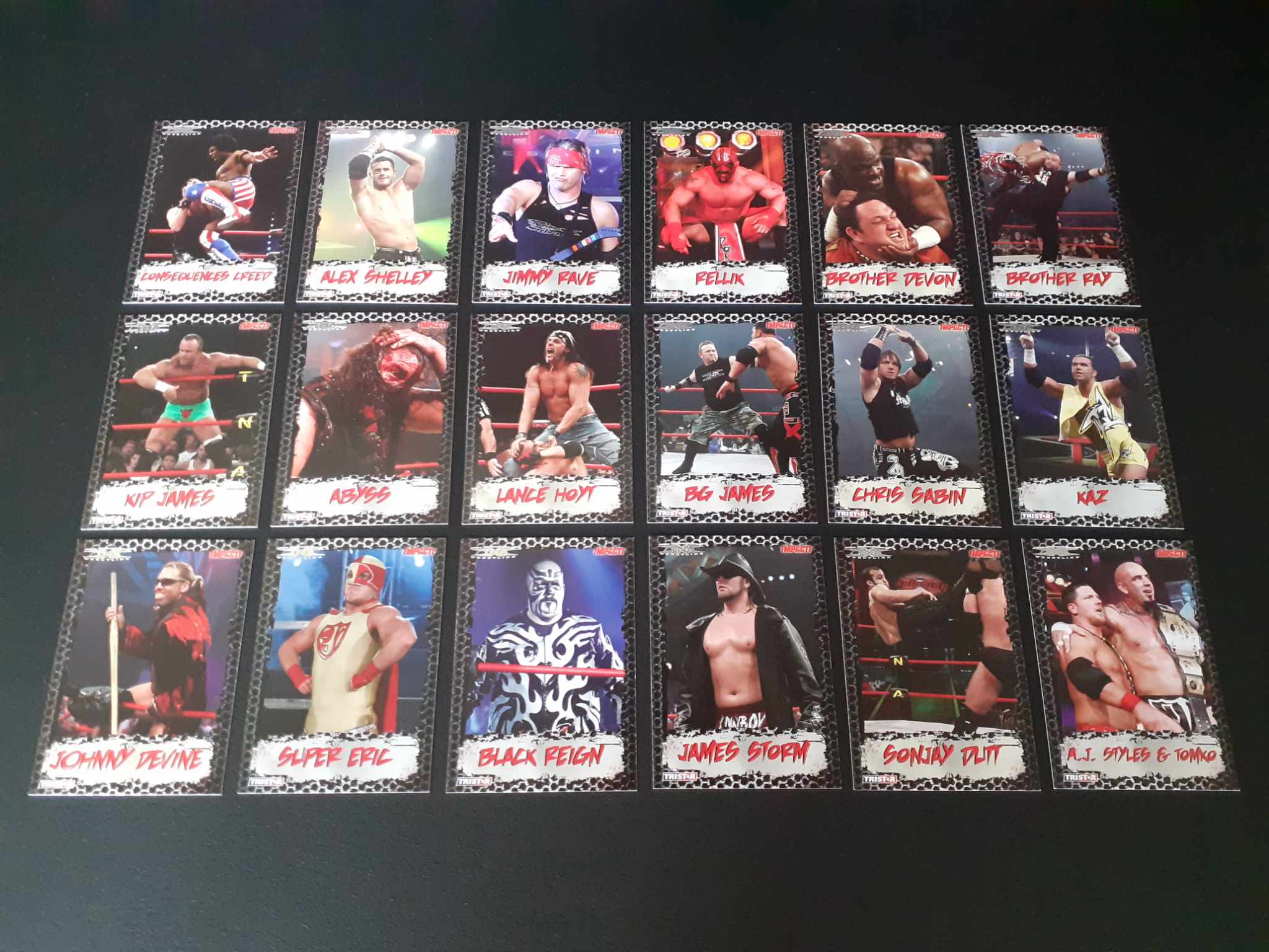 Wrestling Authentic Trading Cards